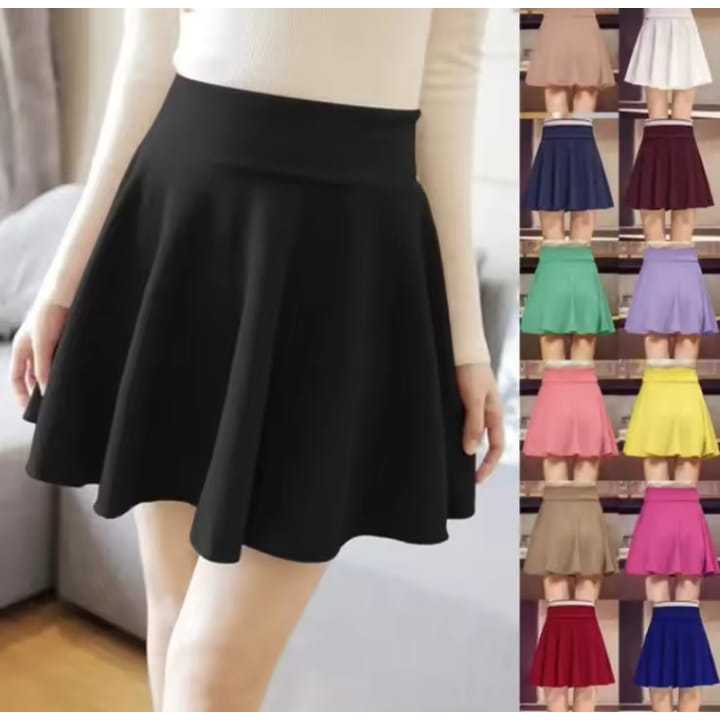 Jual Gratis Ongkir Rok Mini Korea Rok Senam Rok Tennis Rok Short Flare ...