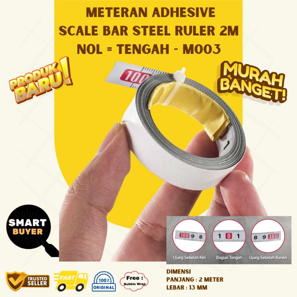 Jual Meteran Tempel DIY Table Saw Router Scale Bar Steel Ruler 200cm ...