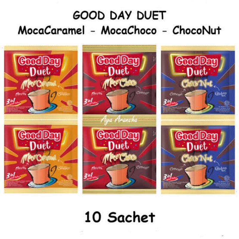 Jual [1RENCENG] Good Day Duet isi 10 Sachet | Shopee Indonesia