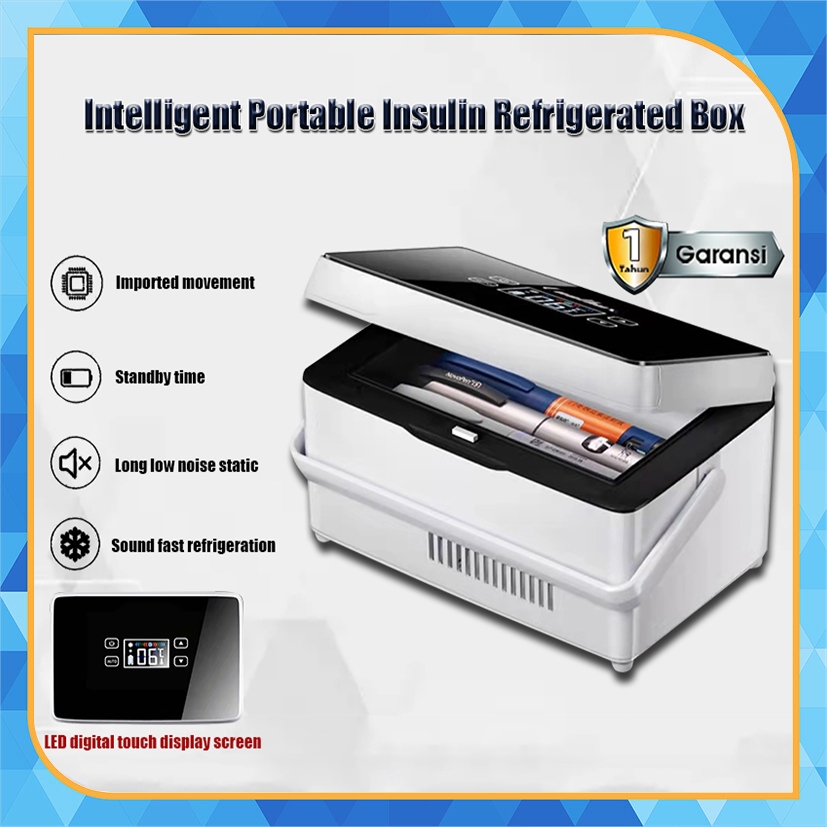 Jual Kotak pendingin penyimpanan insulin portable cerdas /2024 Tas Pendingin Portable/Portable ...