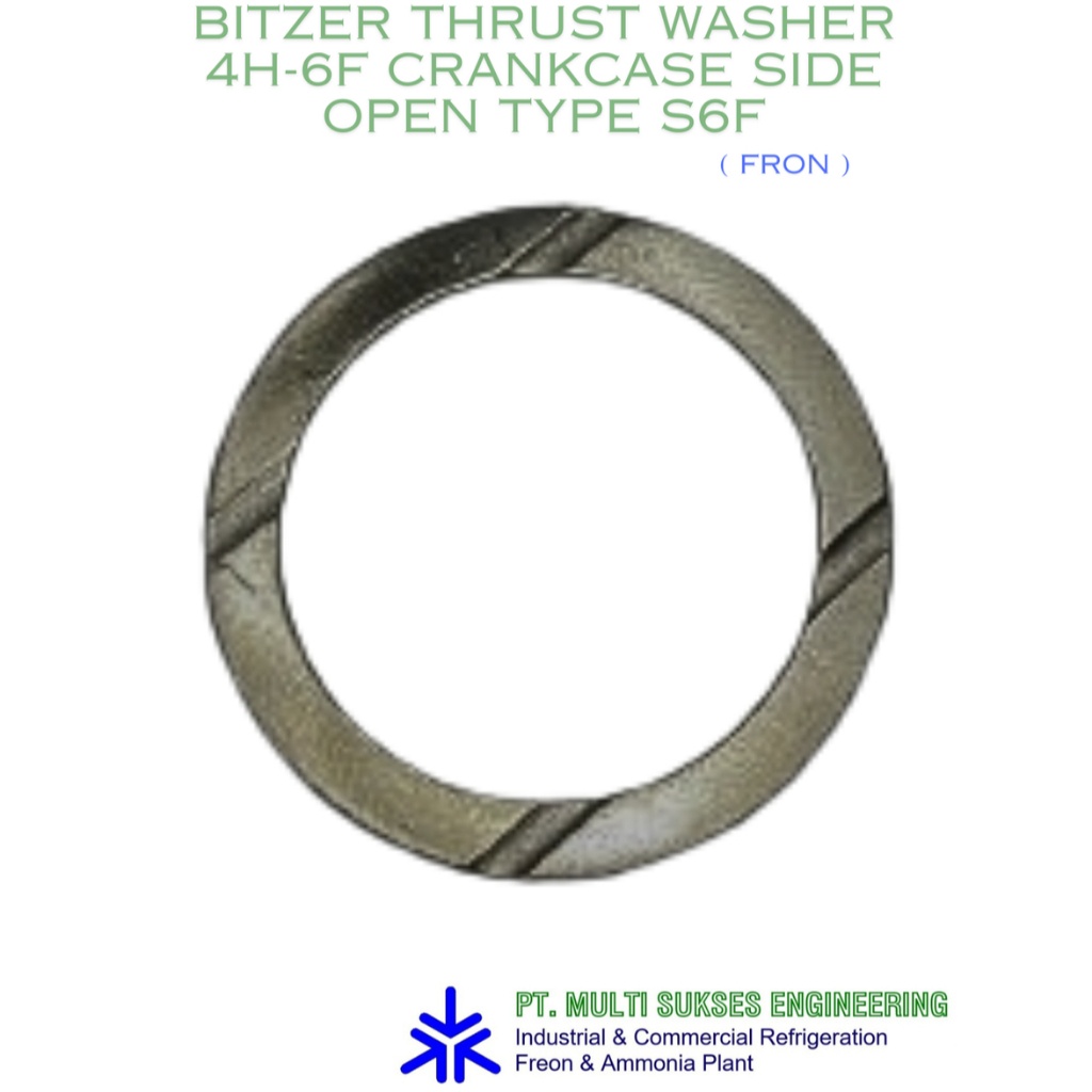Jual BITZER Thrust Washer 4H-6F Crankcase side Open Type S6F ( 32050008 ...