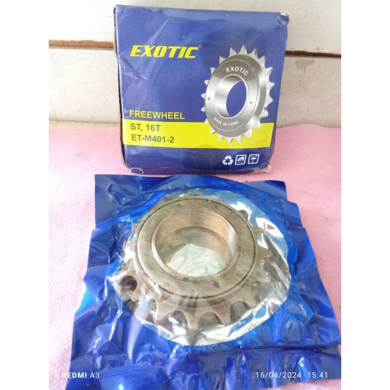 Jual FREEWHEEL / GEAR SEPEDA 16T/18T EXOTIC | Shopee Indonesia