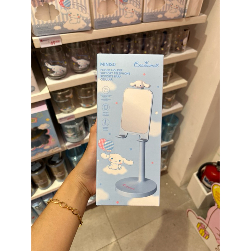 Jual Miniso x Sanrio ‼️ Phone Holder / Stand HP Support Telephone Miror ...