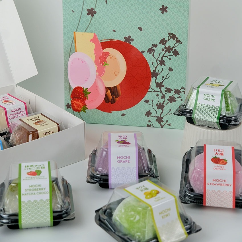 Jual Forcysn Papaya Japanese Daifuku Mochi Strawberry Matcha Choco ...