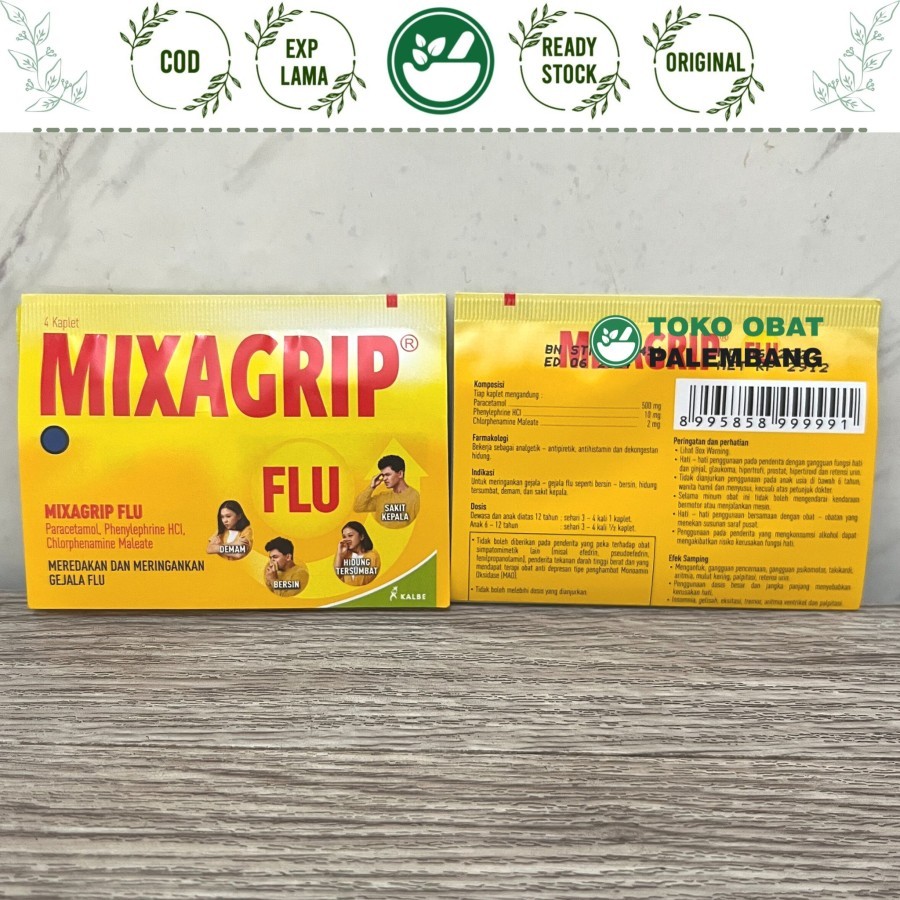 Jual MIXAGRIP FLU 4 KAPLET | Shopee Indonesia