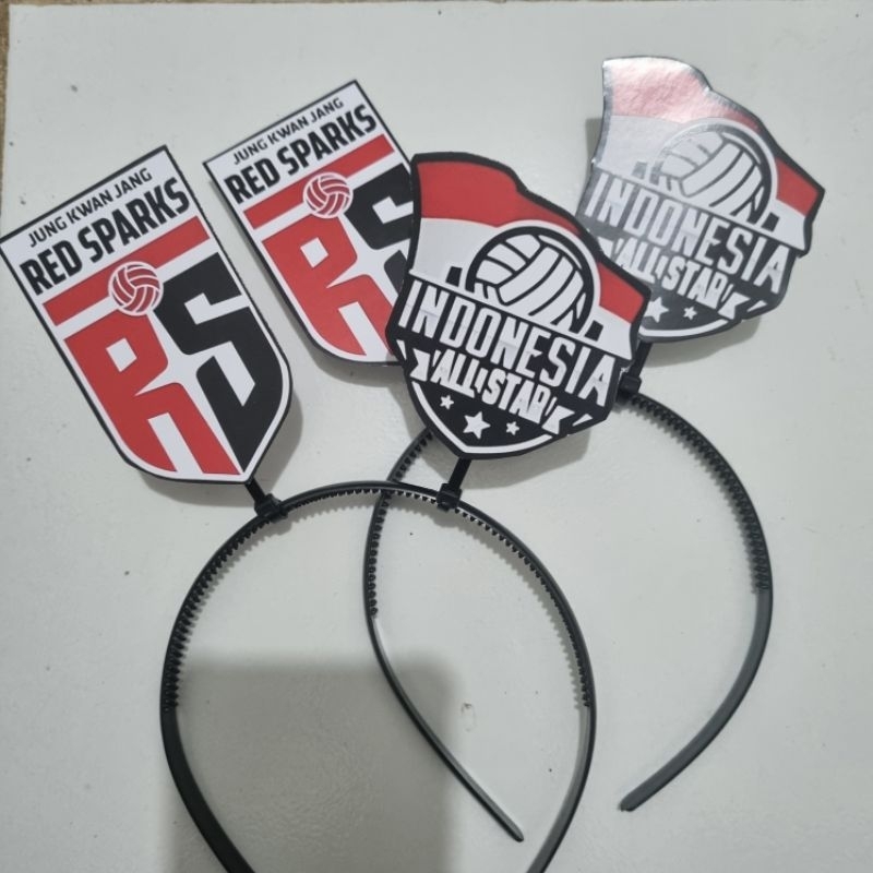 Jual BANDO CUSTOM (REQDY STOCK) RED SPARKS BENDERA KOREA INDONESIA ...
