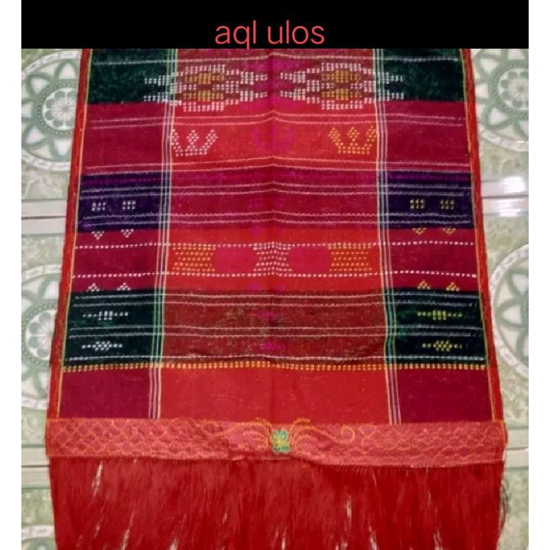Jual ulos Sadum Batak Toba merah ukuran 60x120 | Shopee Indonesia