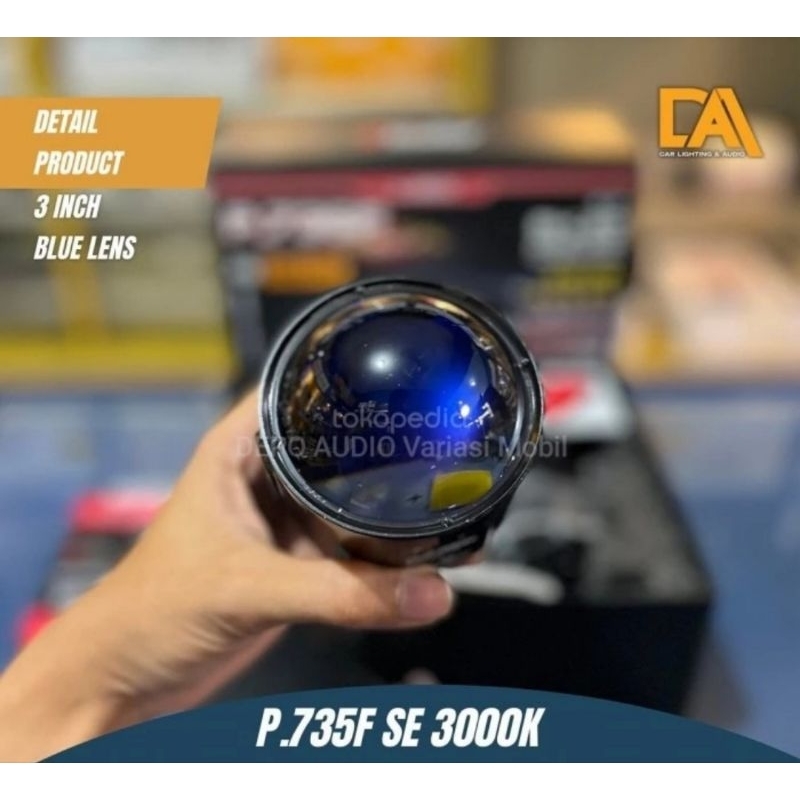 Jual PRO7 P735F SIGNATURE EDITION, FOGLAMP BILED PROJECTOR 3000K KUNING ...