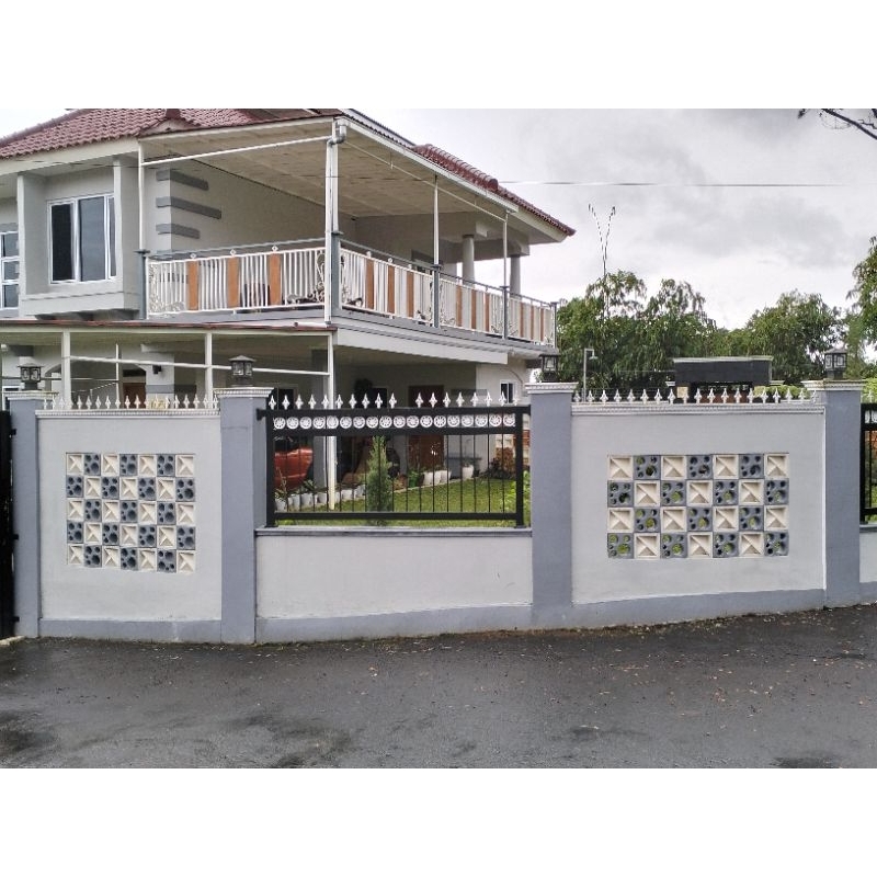 Jual Roster beton minimalis, roster beton motif arow/ tapak kucing ...