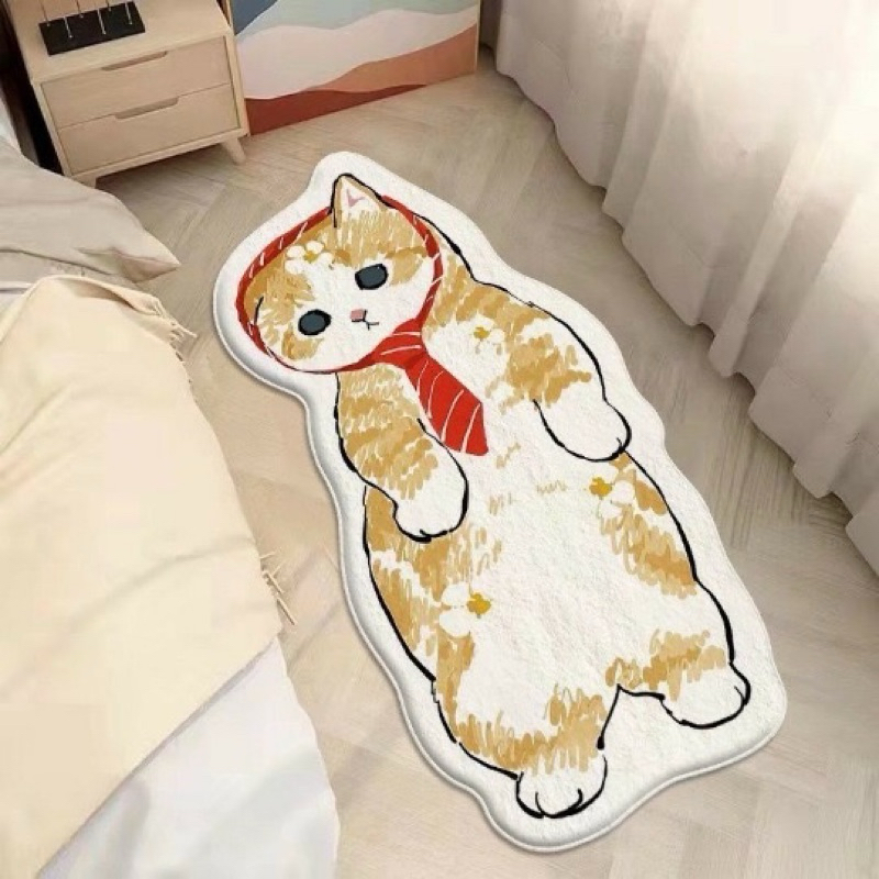 Jual [JAFA] MOFU Karpet Rumah Kamar Tidur 50x120 Kartun Kucing Kitty ...