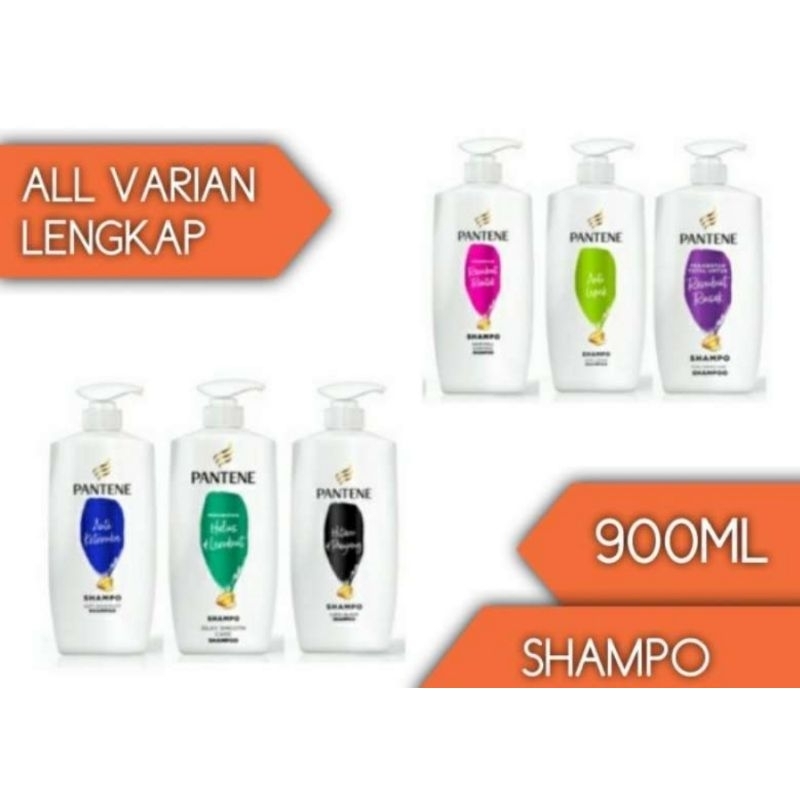 Jual Pantene Shampoo 900ml, 990ml, 1200ml, 1800ml | Shopee Indonesia
