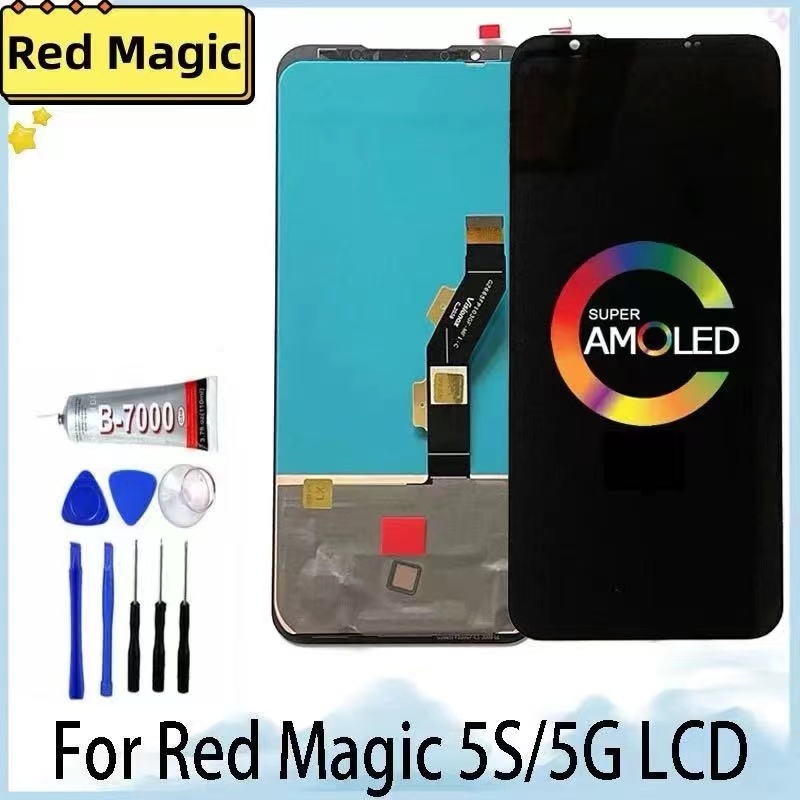 Jual Original LCD For ZTE Nubia Red Magic 5 /5g /play/N5/ LCD Display ...