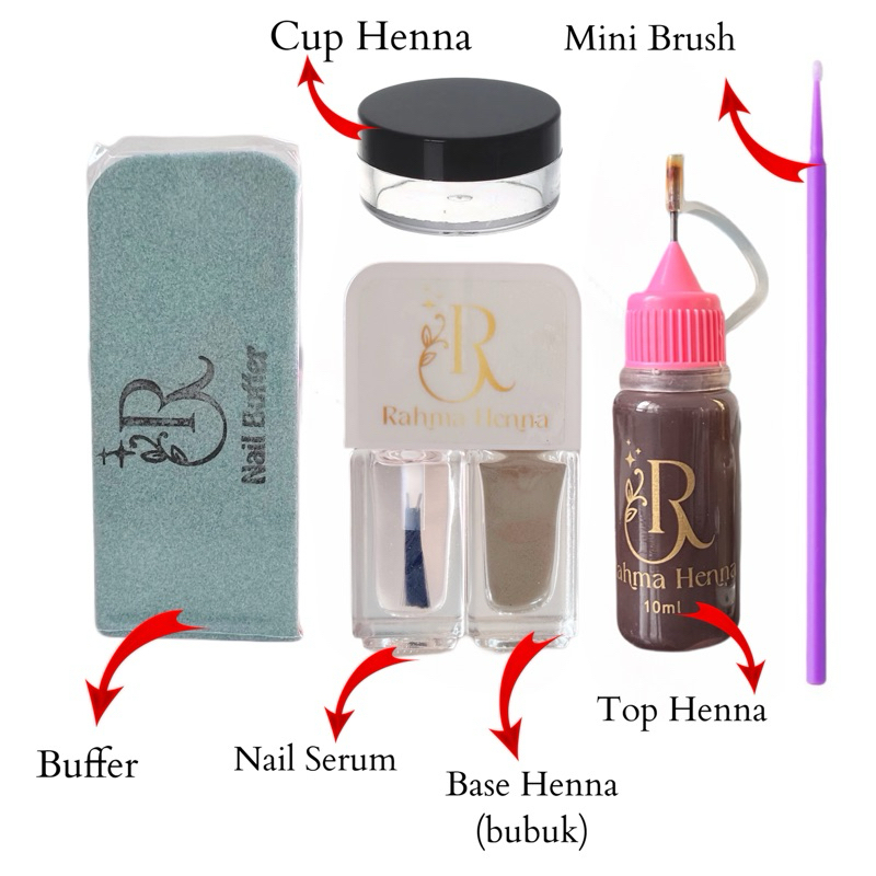 Jual Rahma Henna Glow Series / Maroon Sultan / red glow / glow series ...