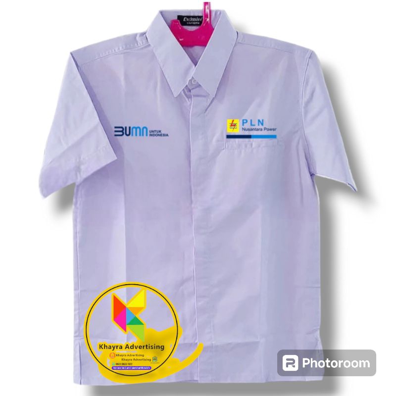 Jual kemeja bumn pln nusantara power seragam bumn pln nusantara power ...