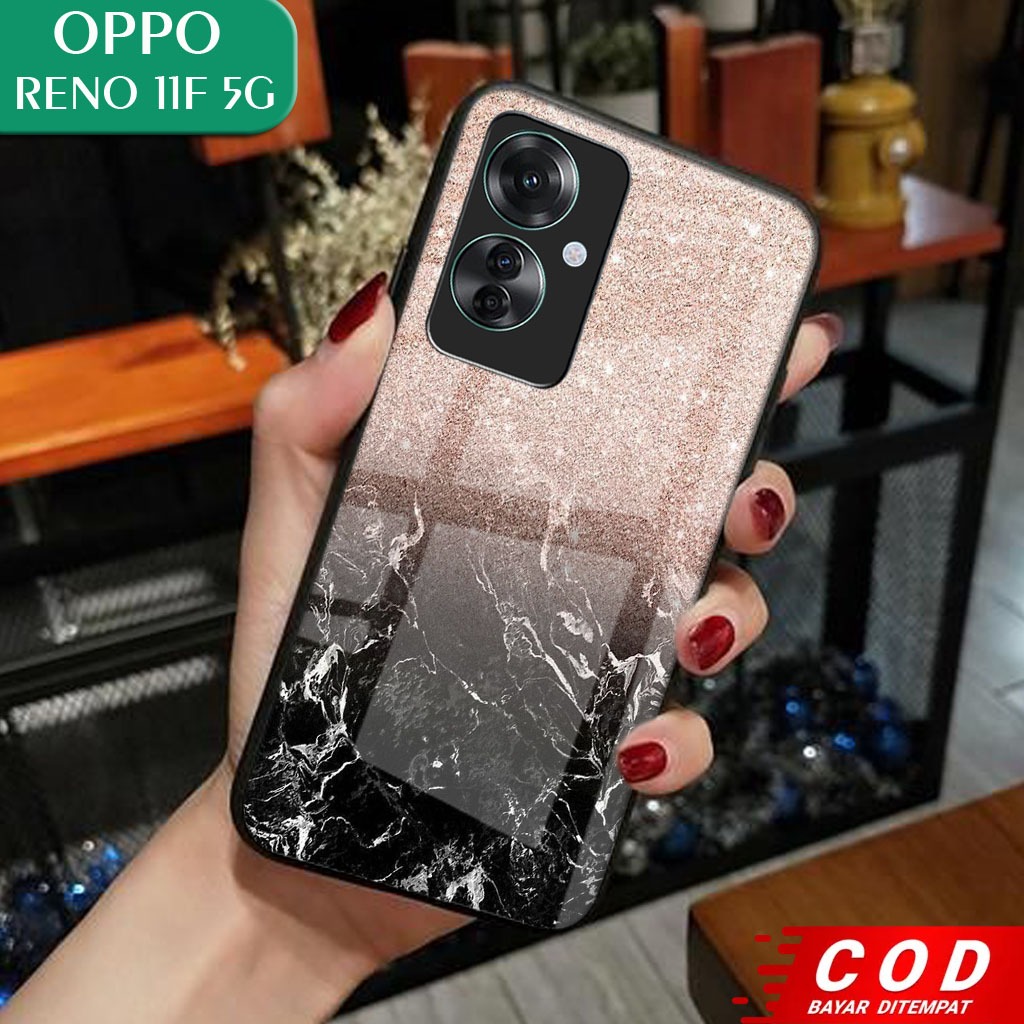 Jual Softcase Kaca OPPO RENO 11F 5G - casing handphone RENO 11F 5G ...