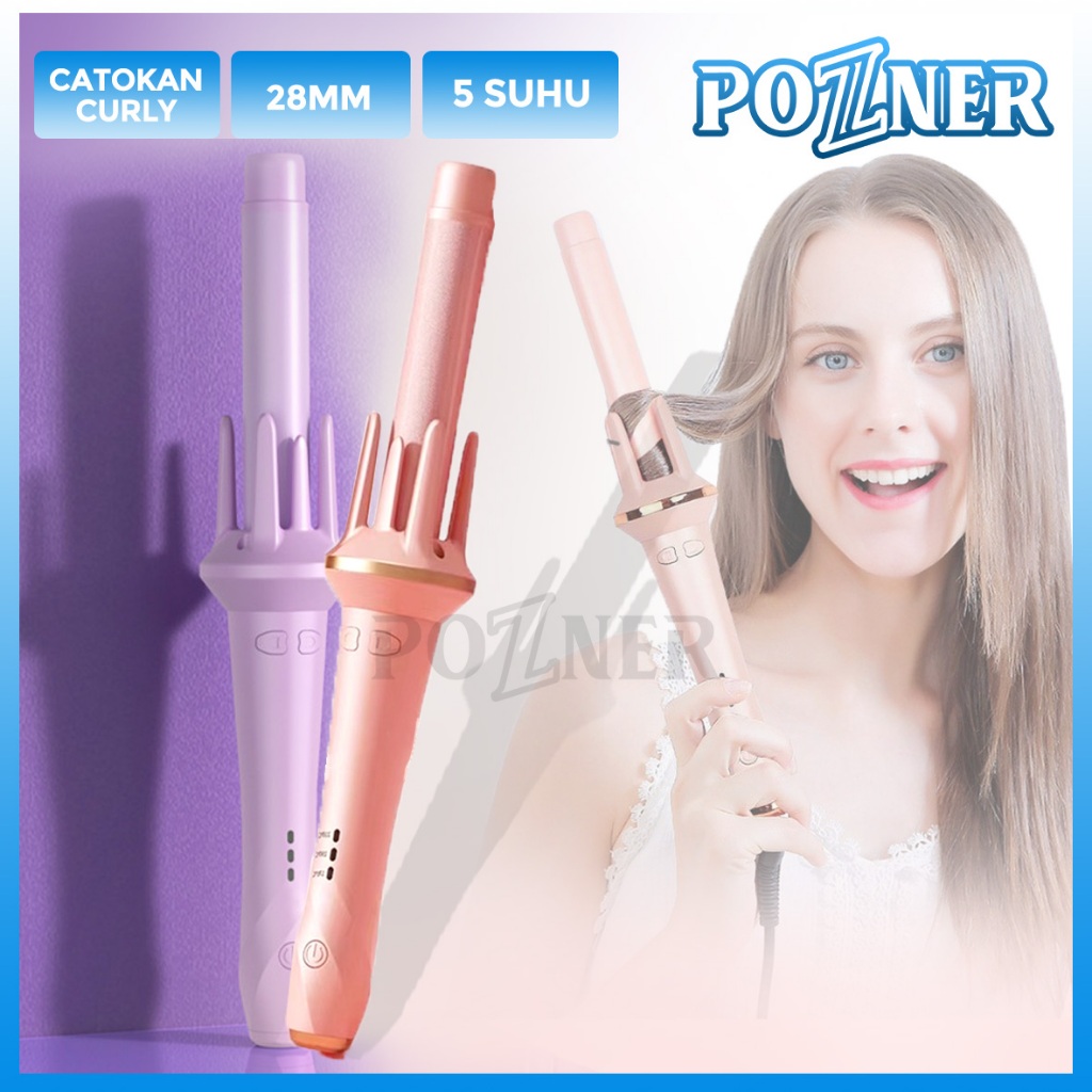 Jual Catokan Curly Otomatis Catokan Keriting Rambut Otomatis Ceramics Curly Libra Hair Curly ...