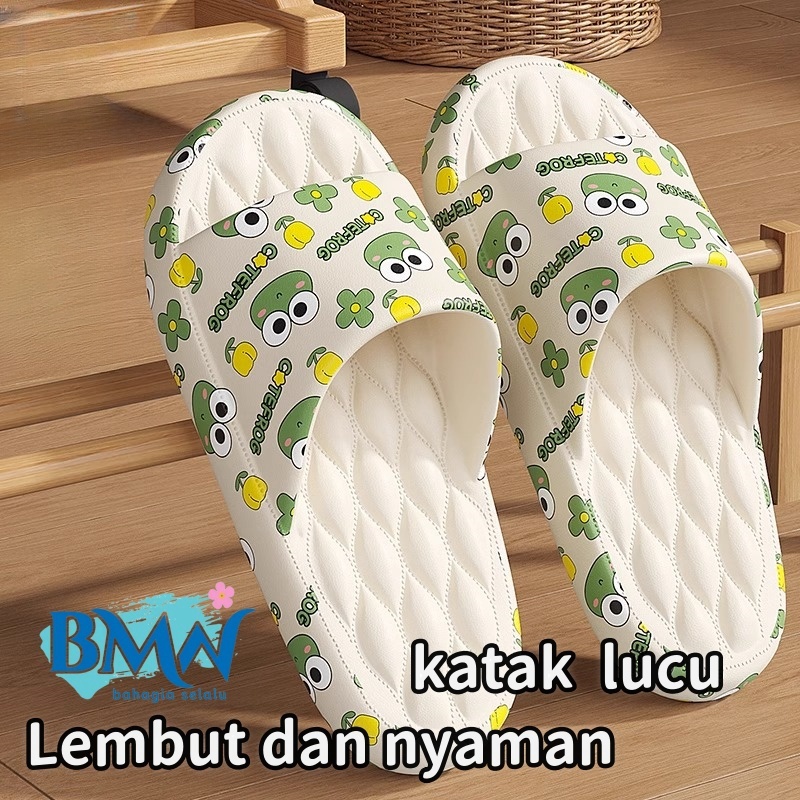 Jual Sandal Pola Kartun Dalam Ruangan Rumah Kamar Mandi Mandi Anti ...