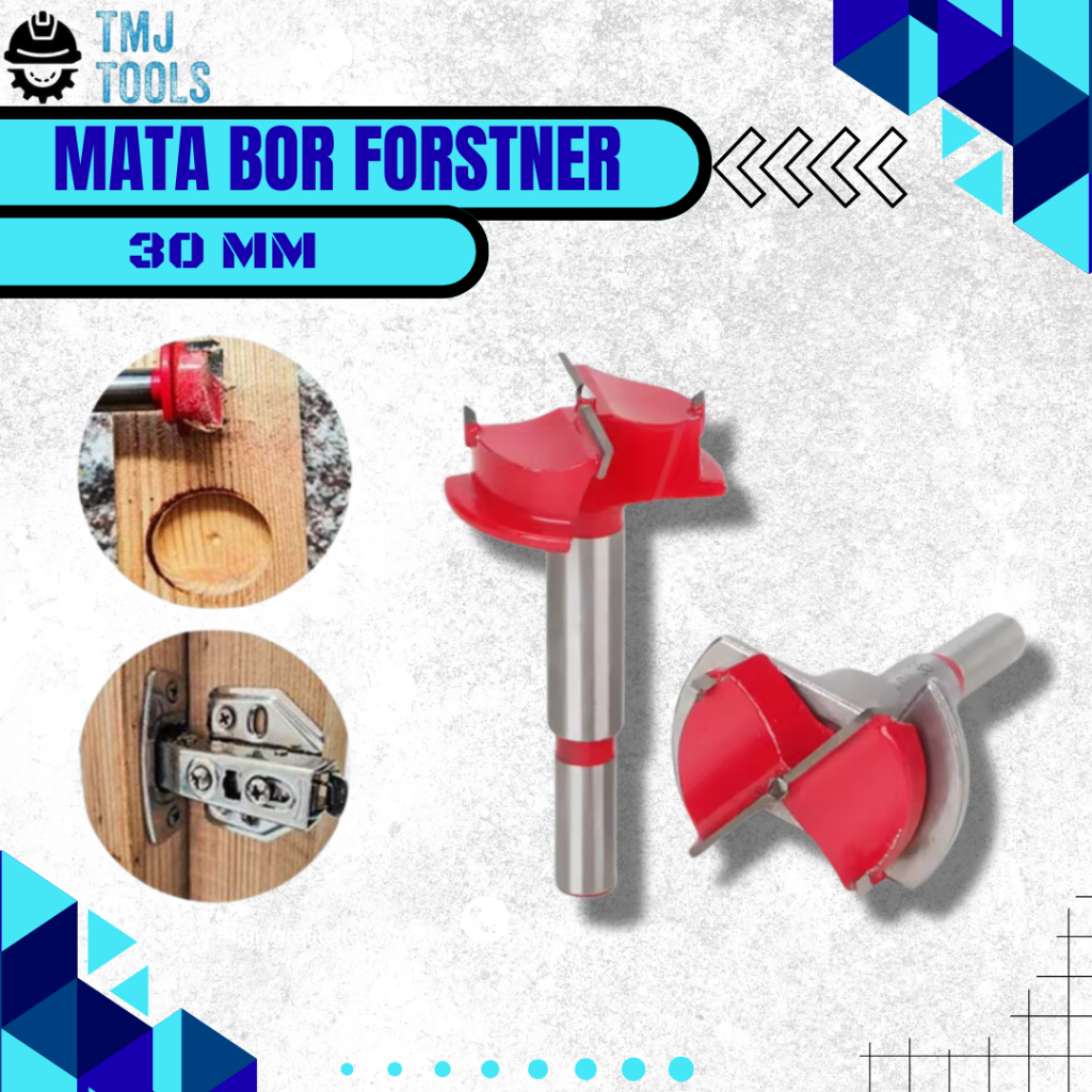 Jual Mata Bor Forstner 30mm Pisau Kayu Engsel Sendok 30 mm Forstener ...
