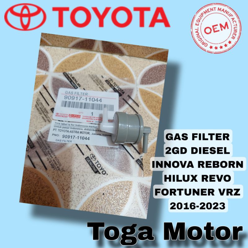 Jual Gas Filter Toyota Fortuner Vrz Innova Reborn Hilux Revo Diesel ...