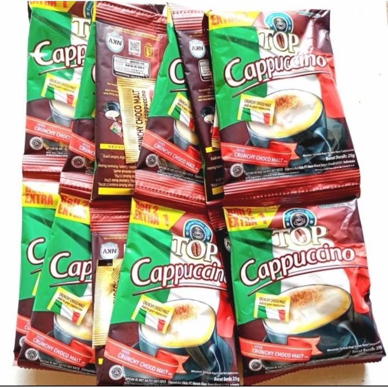 Jual Top Coffee Cappuccino isi 15 sachet | Shopee Indonesia