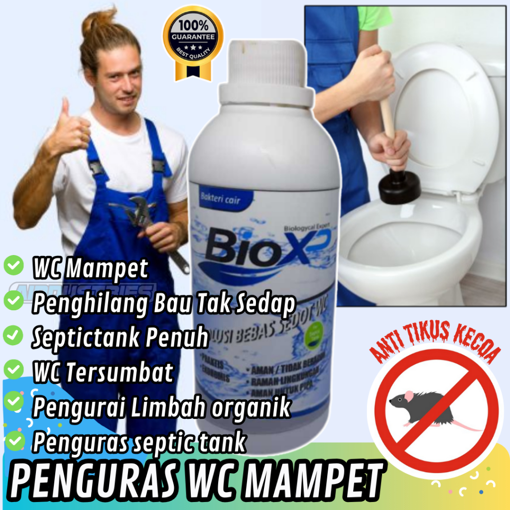 Jual Obat Penghancur Tinja WC Mampet BIO XP Formula Kuras Sepiteng ...