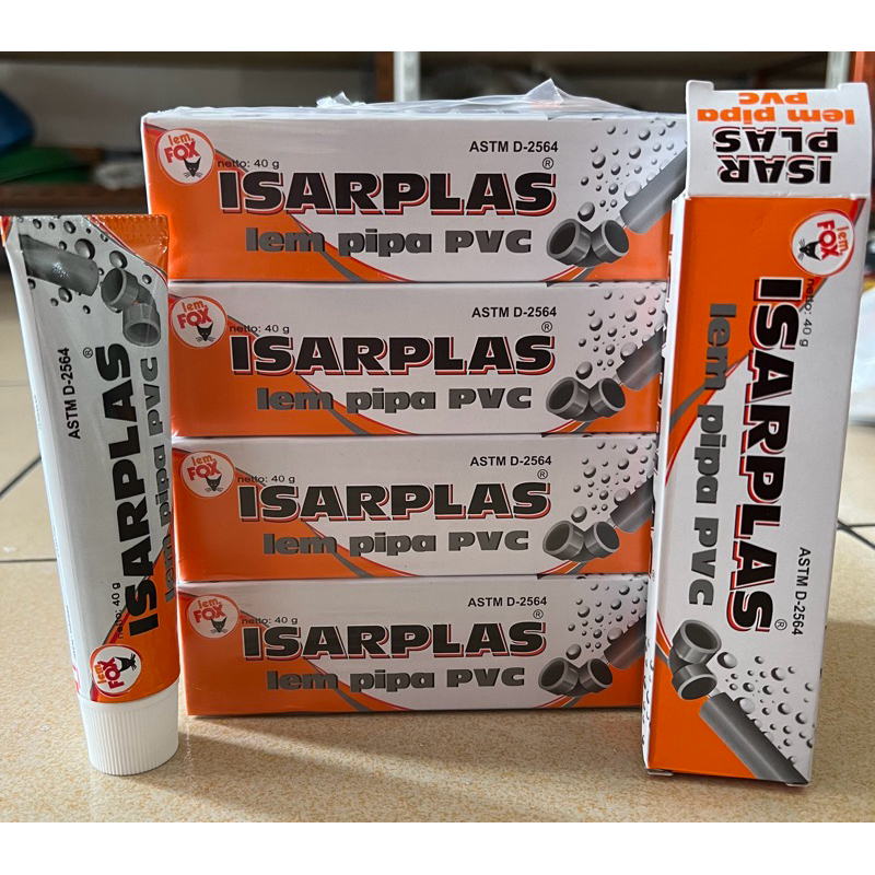 Jual Lem Pipa PVC ISARPLAS 45 Gram | Shopee Indonesia