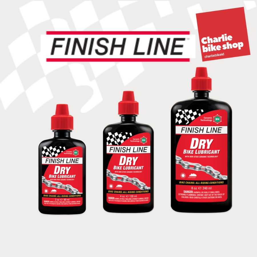 Jual FINISH LINE DRY Lube with Teflon fluoropolymer | Shopee Indonesia
