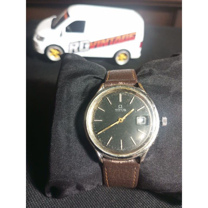 Jual jam bekas manual wind titus bonay | Shopee Indonesia