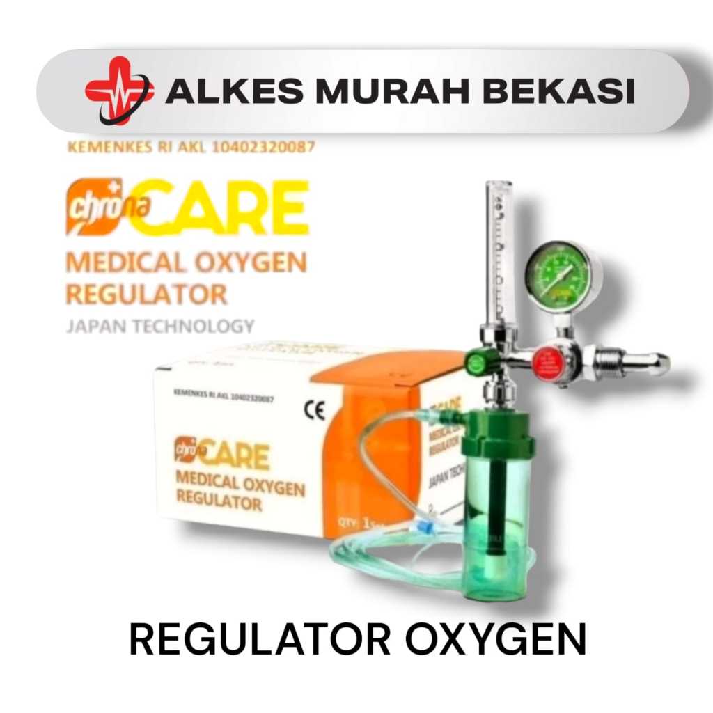 Jual CHRONA CARE Regulator Oksigen / Oxygen Regulator | Shopee Indonesia