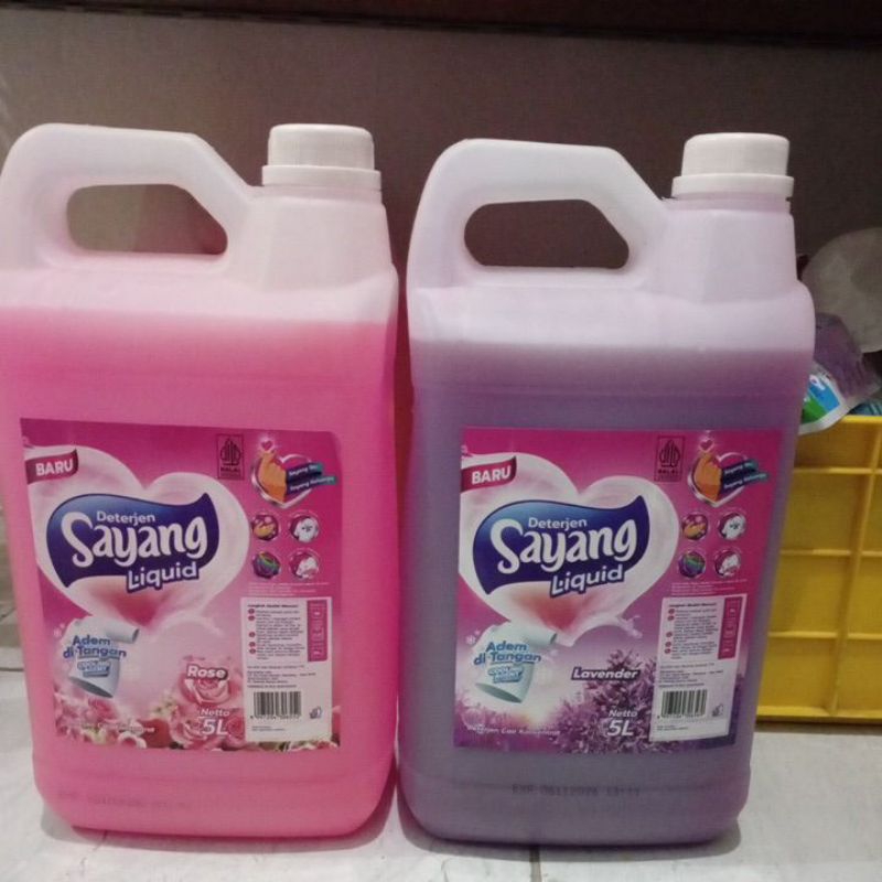 Jual detergen sayang liquid 5L | Shopee Indonesia