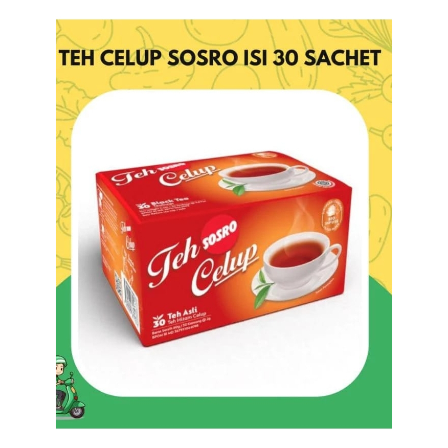 Jual Sosro Teh Celup ( 30 x Tea Bags) | Shopee Indonesia