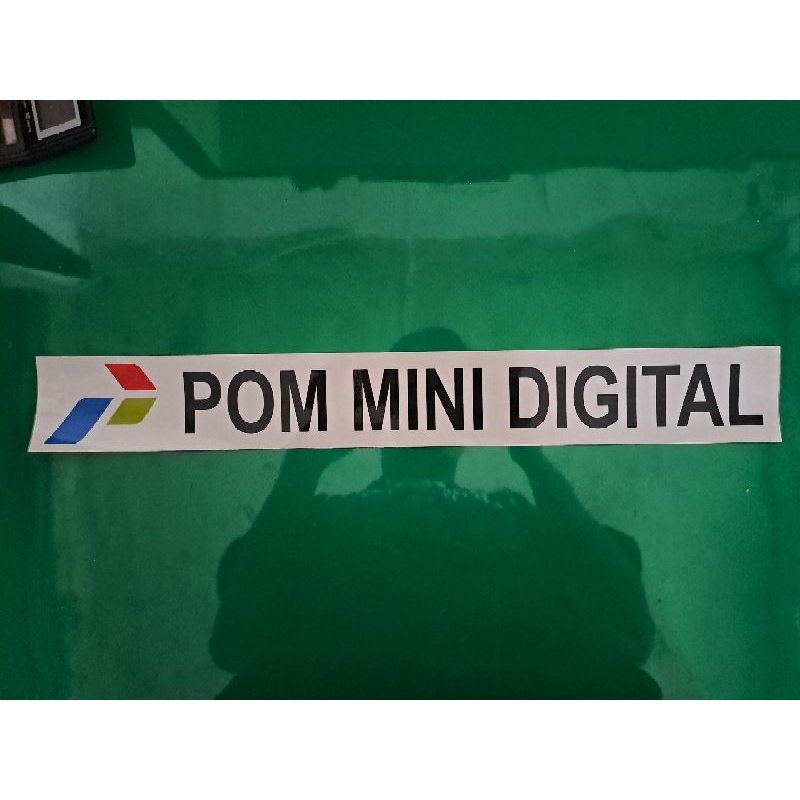 Jual Sticker Stiker Pom Mini Digital Stiker Larangan Pasti Puas Stiker ...