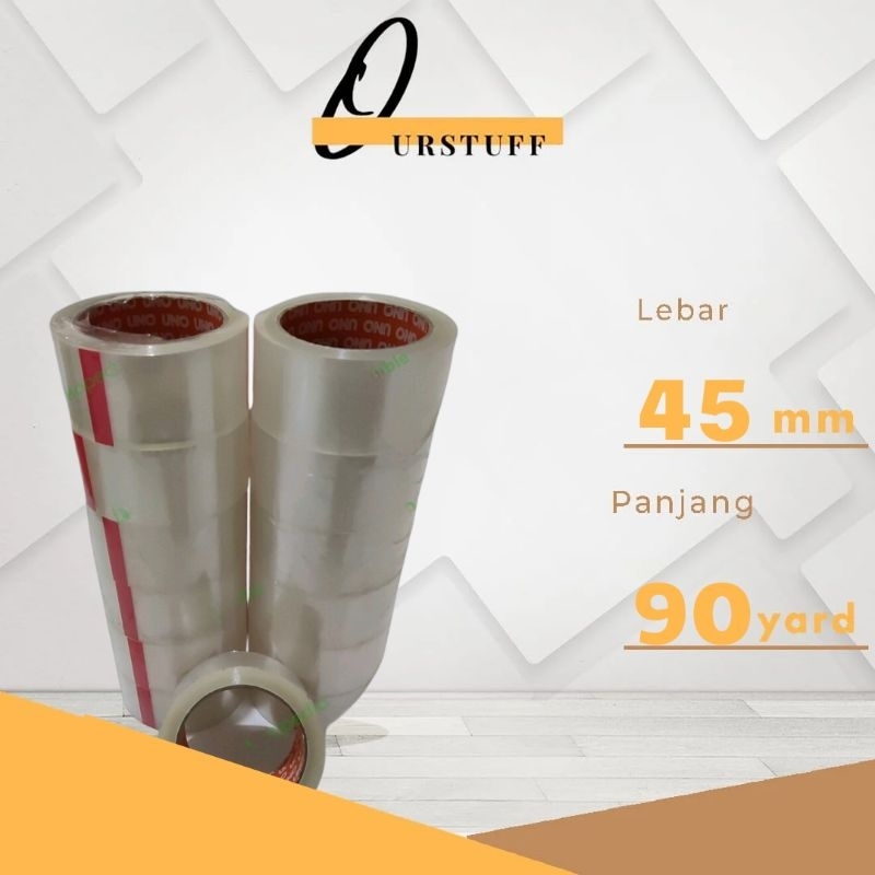 Jual Lakban / Solatape ukuran 45mm x 90 yard (Per Roll) | Shopee Indonesia