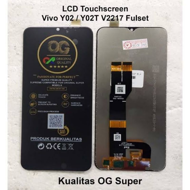 Jual LCD + TOUCSREEN VIVO Y02/Y02T OG SUPER | Shopee Indonesia