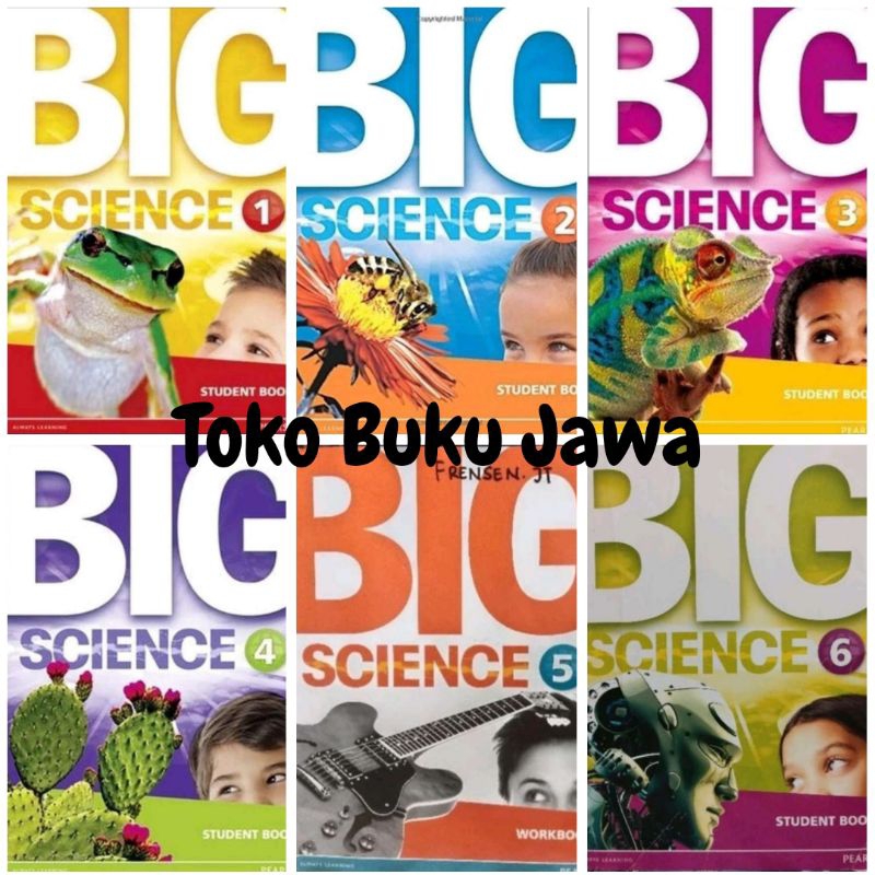 Jual ORIGINAL Buku Big Science Kelas 1 2 3 4 5 6 Pearson | Shopee Indonesia