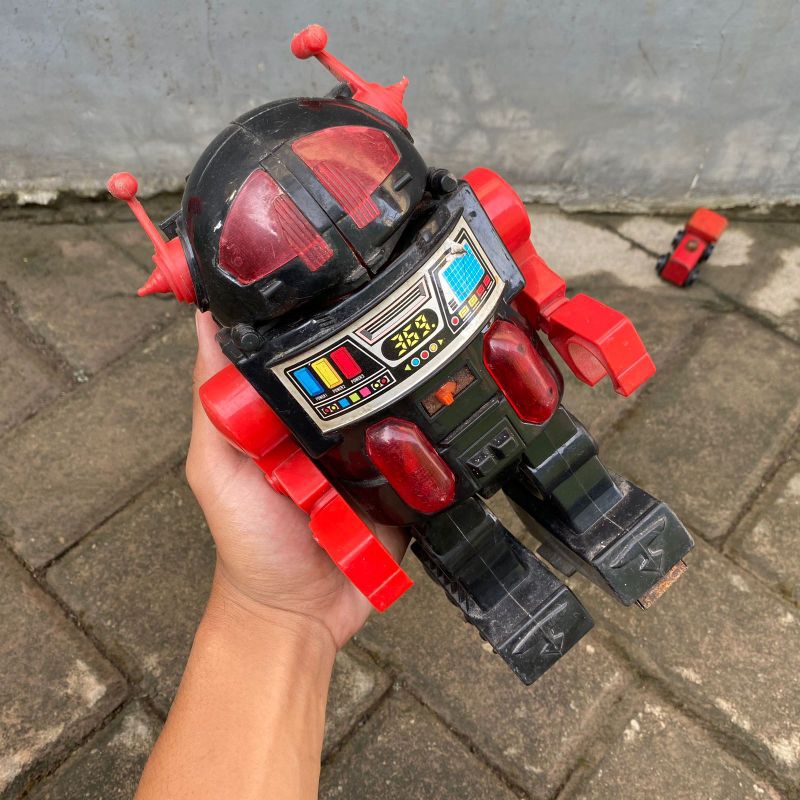 Jual robot jadul robot dino robot dino lawas | Shopee Indonesia