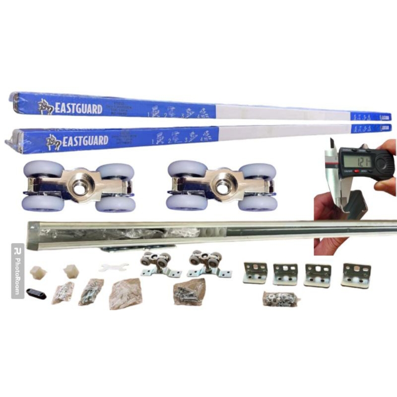 Jual Sliding Track EAST GUARD 180 Cm / Rel Pintu 1,8 M/ Rel Pintu Geser ...