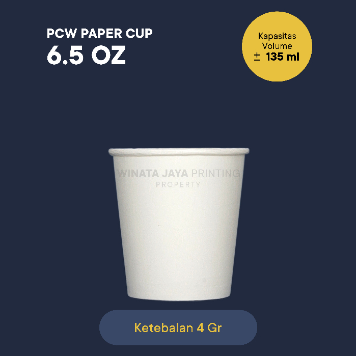 Jual SABLON CUP HOT PAPER CUP / GELAS KERTAS MINUMAN PANAS 6,5 OZ | Shopee Indonesia