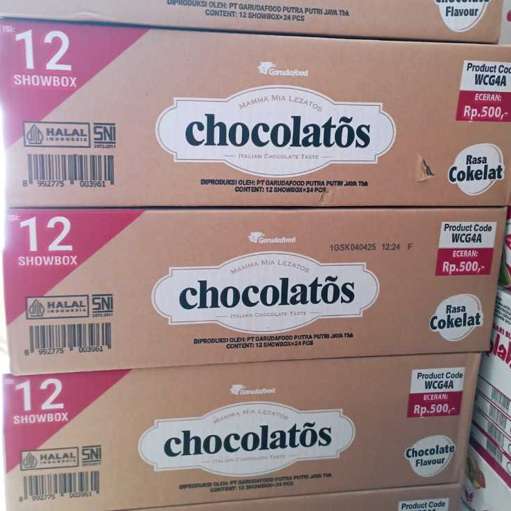 Jual CHOCOLATOS KARTON ISI 12 BOX - Chocolatos Karton Box/Chocolatos ...