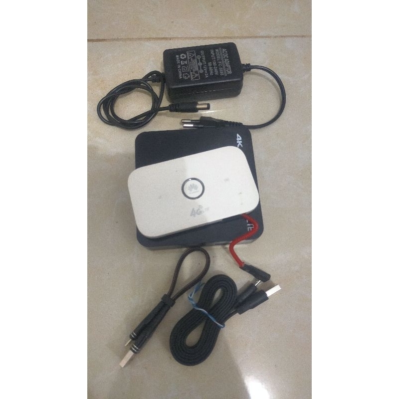 Jual Huawei e5573s-856 + stb openwrt + baterai dummy + 2 usb + adaptor ...
