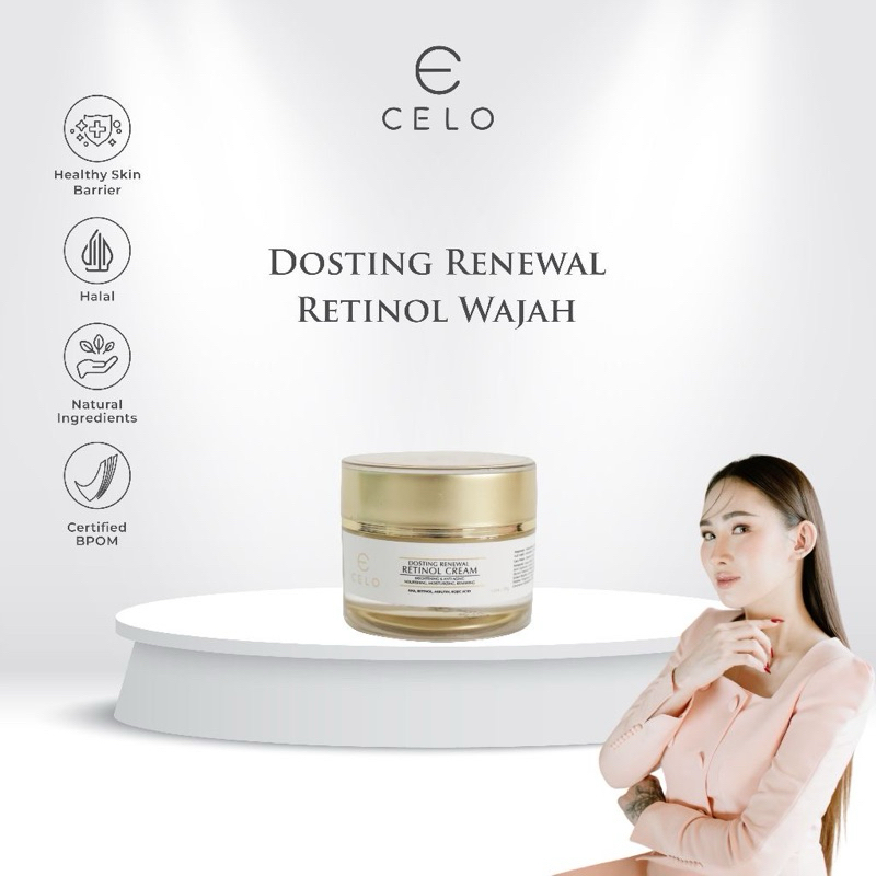Jual CELO DOSTING RENEWAL RETINOL CREAM | Shopee Indonesia
