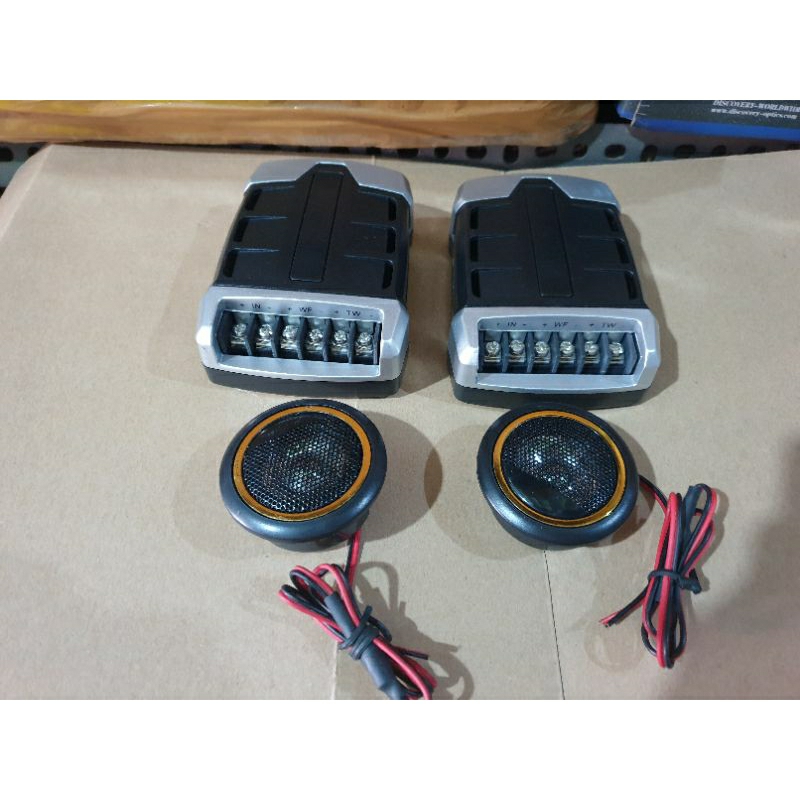 Jual 1pasang crossover pasif 2way dan Twitter acoustic barang baru ex ...