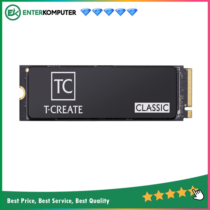 Jual Team T-Create Classic DL SSD 1TB M.2 NVMe PCIe Gen4x4 / SSD 1TB ...