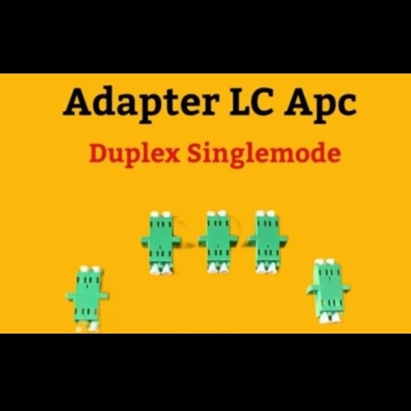 Jual Adapter/Adaptor LC/APC DX/Duplex/Single Mode FO/Fiber Optic ...