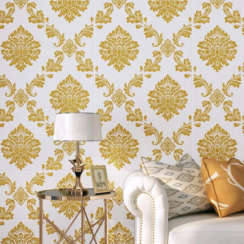 Jual Wallfoam Dinding Motif Batik 3D || Wallsticker Foam Motif Batik ...