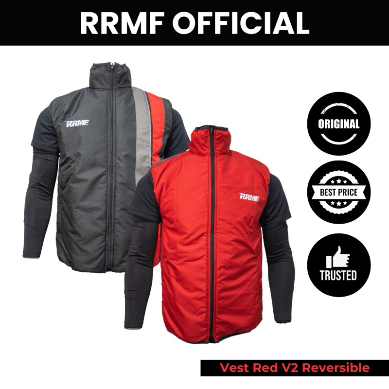 Jual RRMF Vest Red V2 100% Authentic | Shopee Indonesia