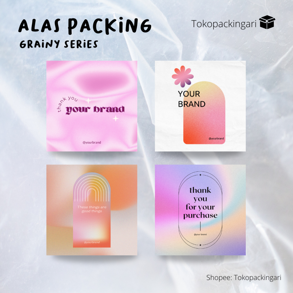 Jual Alas Packing | Grainy Series | FREE PLASTIK | Paper Aksesoris ...