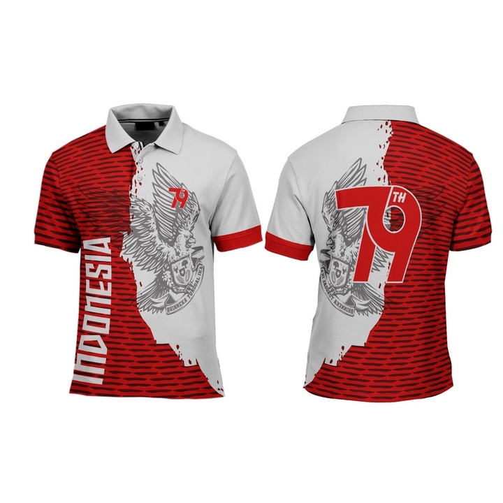 Jual baju hut ri ke 79 tahun 2024 agustusan kaos kemerdekaan indonesia dirgahayu merdeka ...