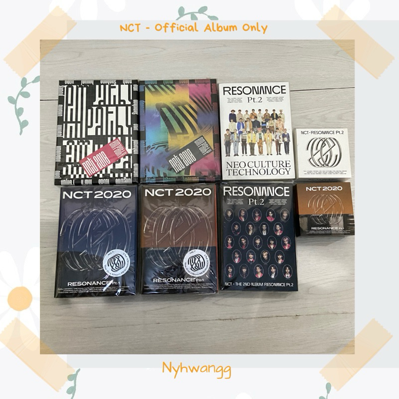 Jual ALBUM NCT 2018 EMPATHY REALITY DREAM NCT 2020 RESONANCE PAST FUTURE DEPARTURE ARRIVAL ...