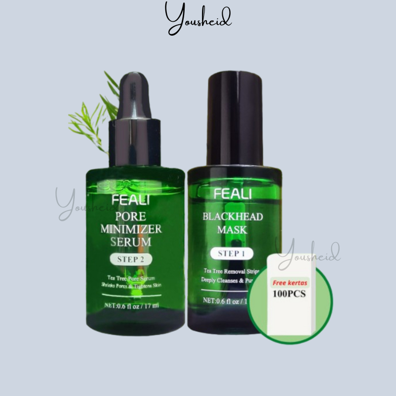 Jual FEALI Blackhead Remover Mask Step1 Peel Off Free Kertas & Step2 ...
